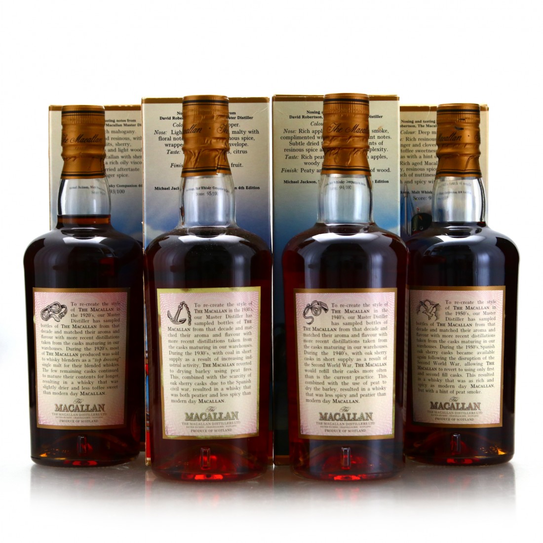 Macallan Decades Collection 4 x 50cl | Whisky Auctioneer