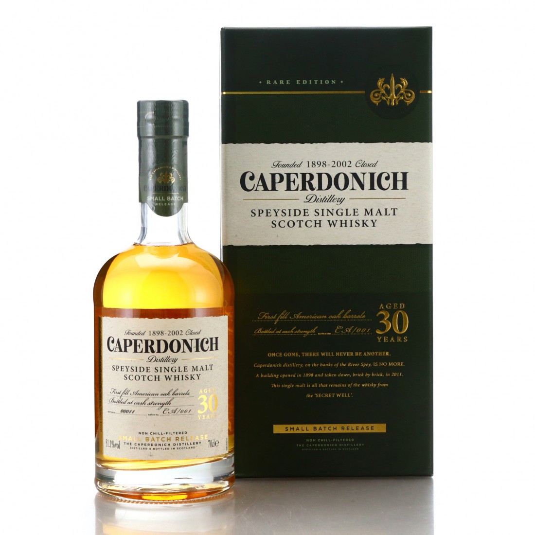 Caperdonich 30 Year Old Small Batch Release | Whisky Auctioneer