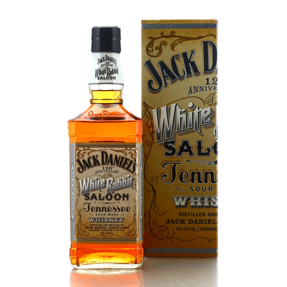 Jack Daniel's 120th Anniversary of White Rabbit Saloon 70cl | Whisky ...