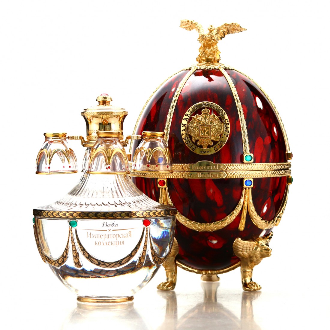 Faberge Art's Applied Craft Imperial Collection Super Premium Vodka ...
