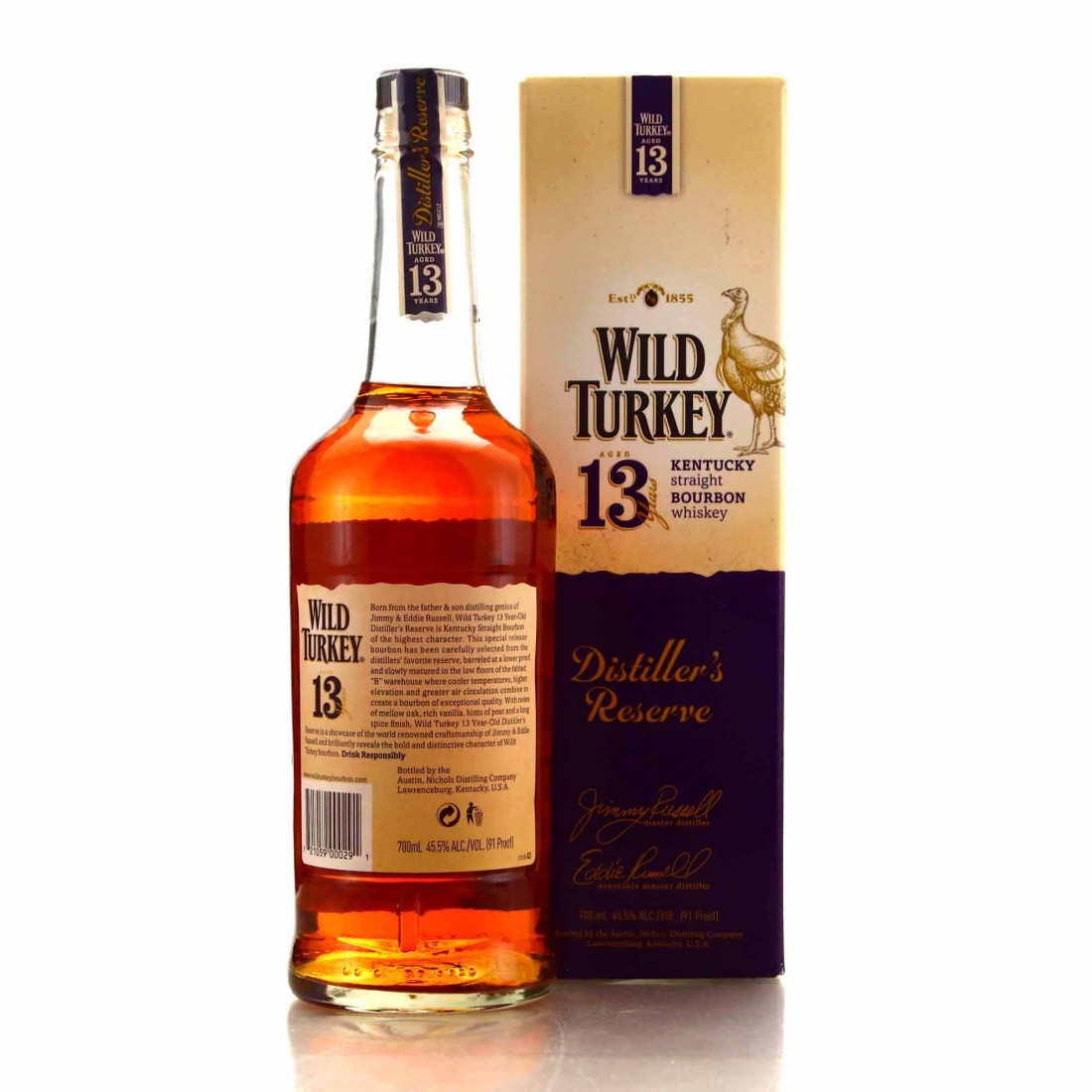 Wild Turkey 13 Year Old Distiller's Reserve 70cl | Whisky Auctioneer
