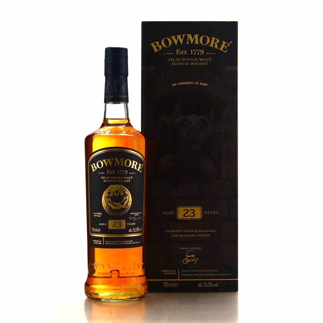 Bowmore 23 Year Old No Corners To Hide / Frank Quitely | Whisky Auctioneer