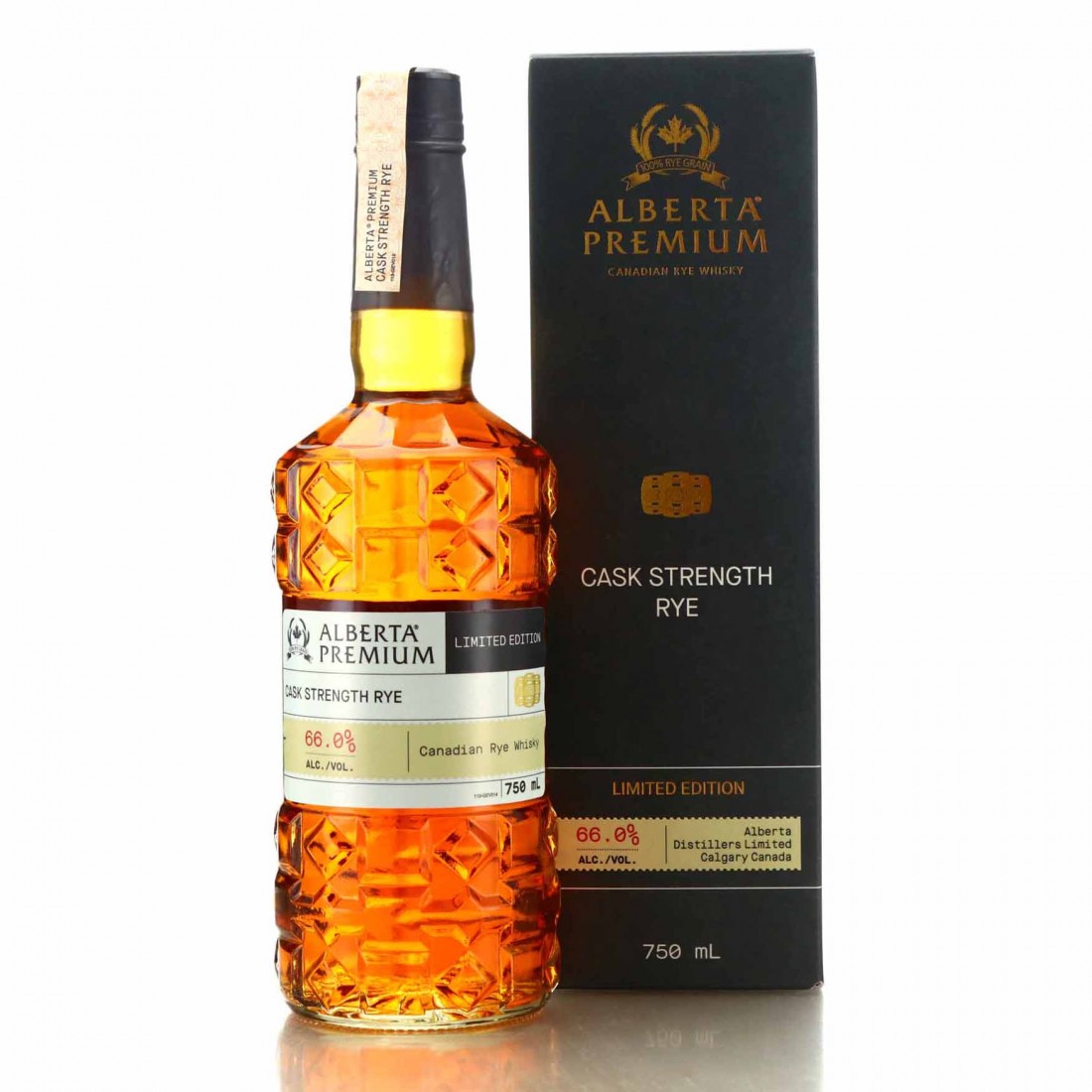 Alberta Premium Cask Strength Canadian Rye 66% | Whisky Auctioneer