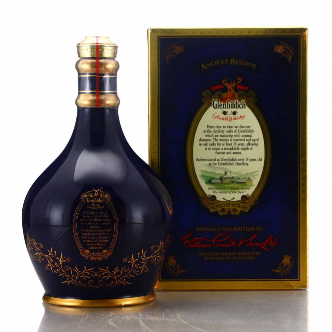 Glenfiddich 18 Year Old Ancient Reserve Decanter pre-2007 | Whisky ...