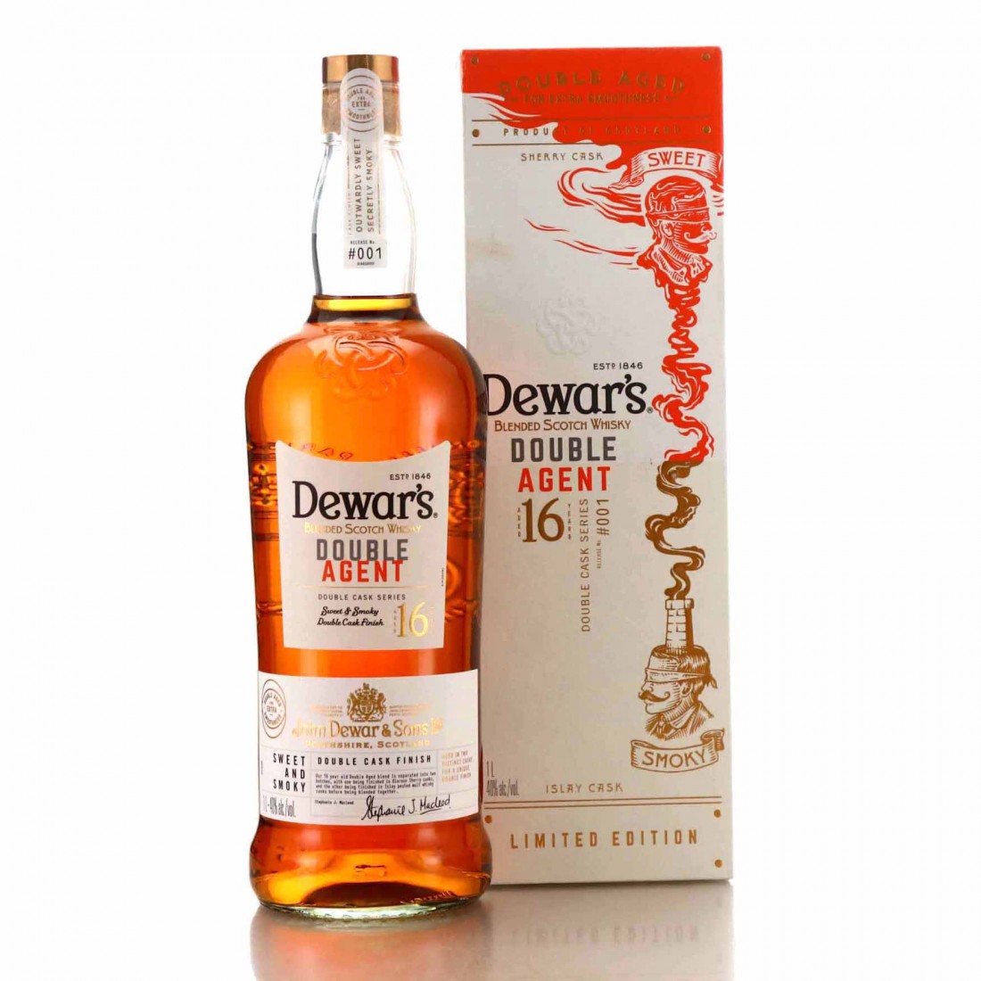 Dewar's 16 Year Old Double Agent 1 Litre | Whisky Auctioneer
