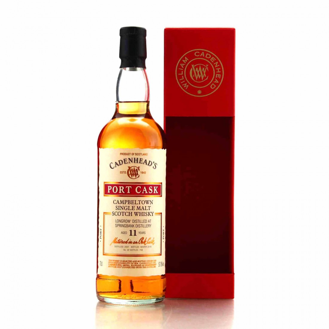 Longrow 2007 Cadenhead's 11 Year Old Port Cask | Whisky Auctioneer