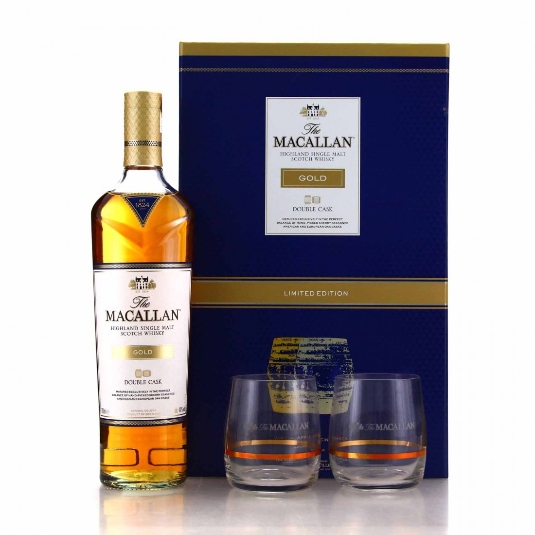 Macallan Gold Double Cask Limited Edition Gift Pack | Whisky Auctioneer
