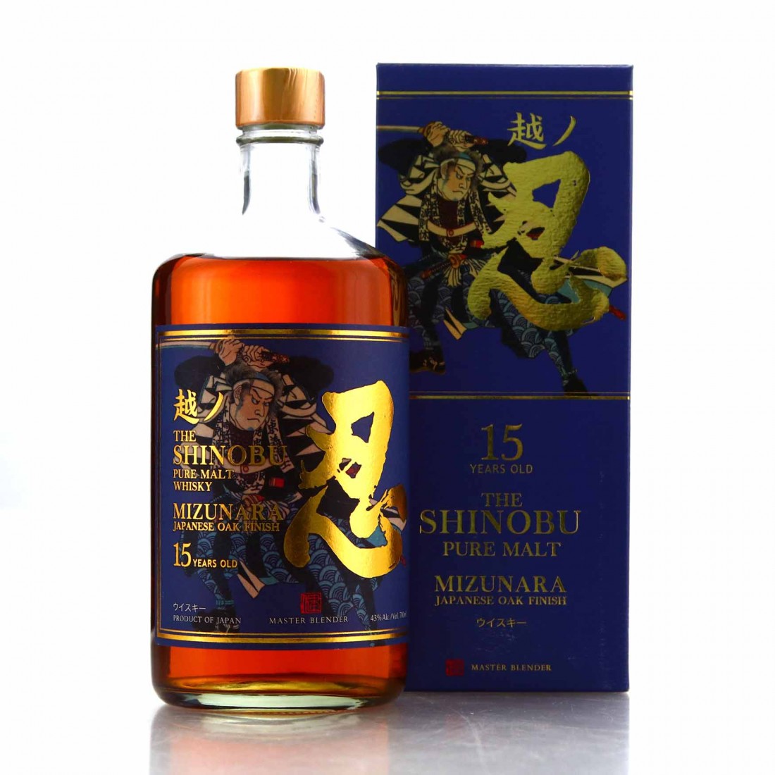 Shinobu 15 Year Old Pure Malt Mizunara Oak | Whisky Auctioneer
