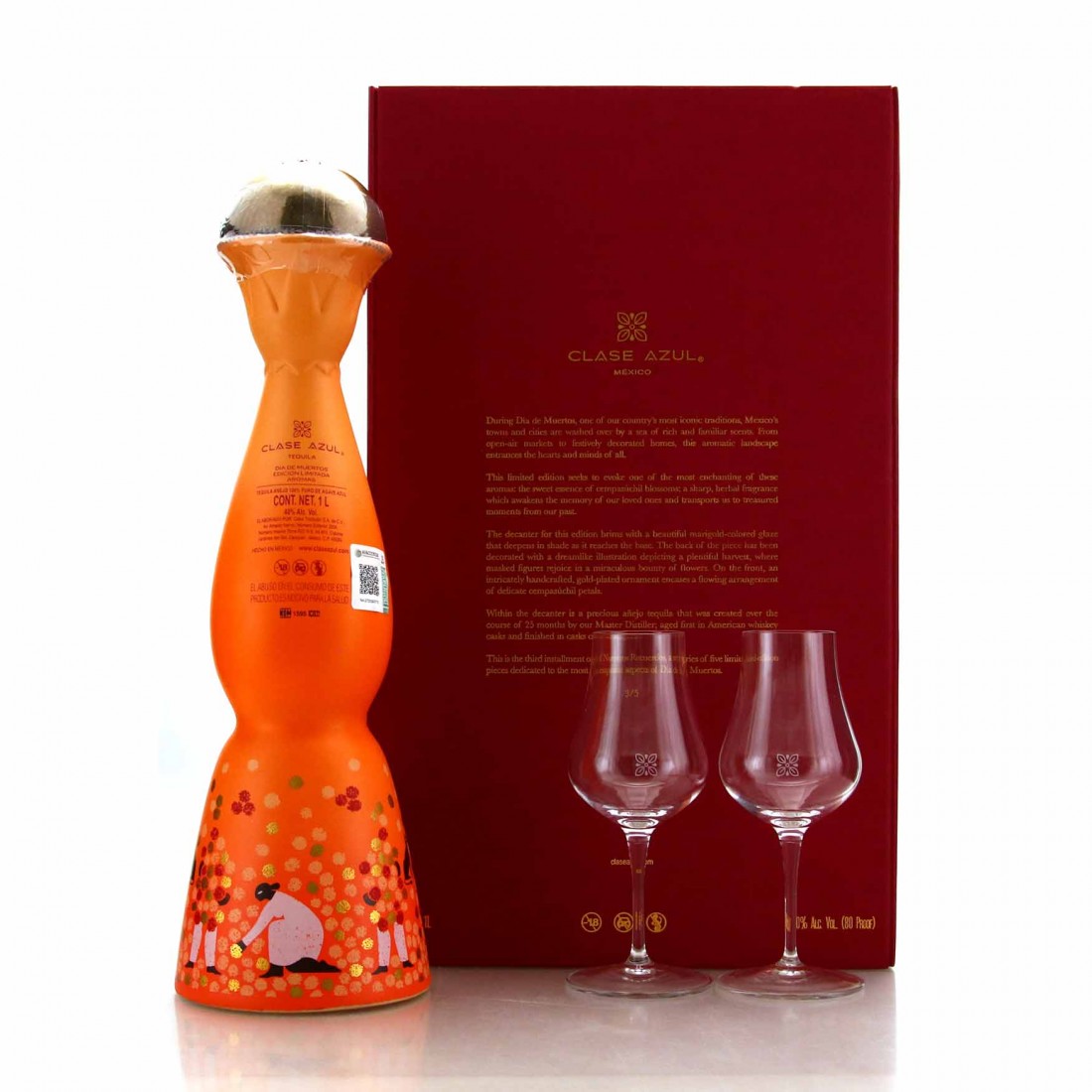 Clase Azul Tequila Dia De Muertos Limited Edition Gift Pack / Aromas 1 ...