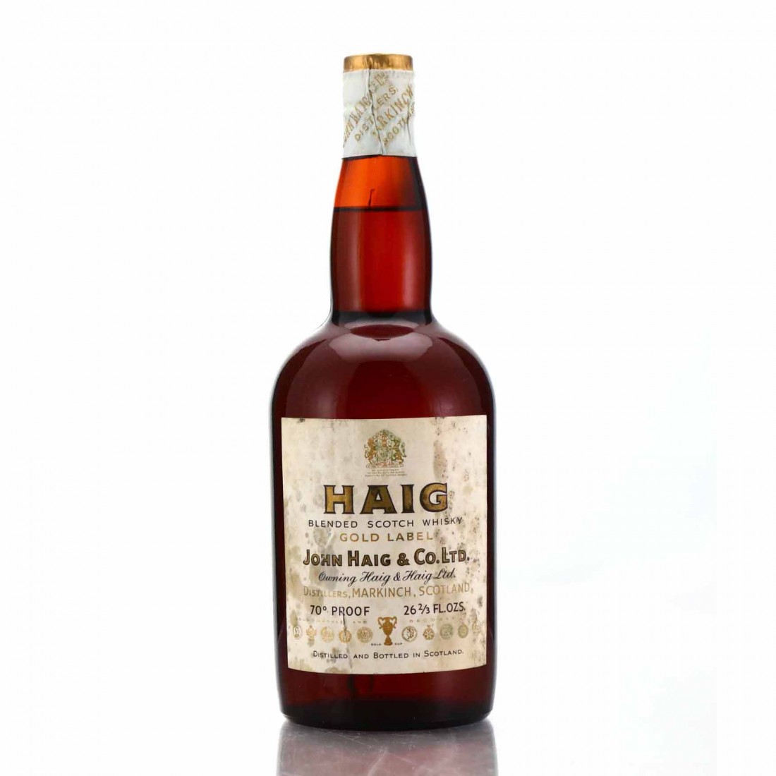 Haig Gold Label Scotch Whisky 1950s | Whisky Auctioneer