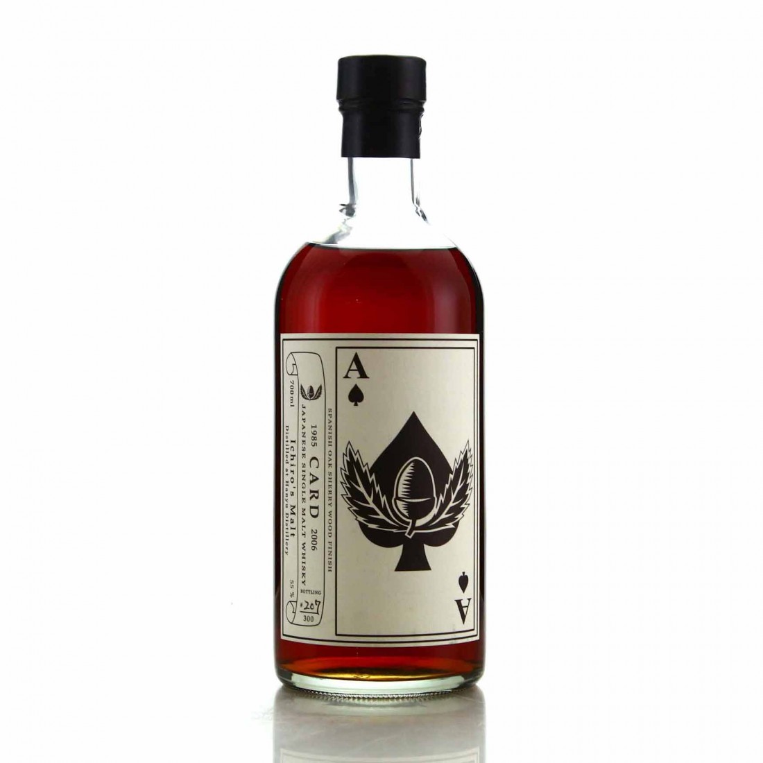Hanyu 1985 Ichiro's Malt 'Card' #9308 / 2nd Ace of Spades | Whisky ...