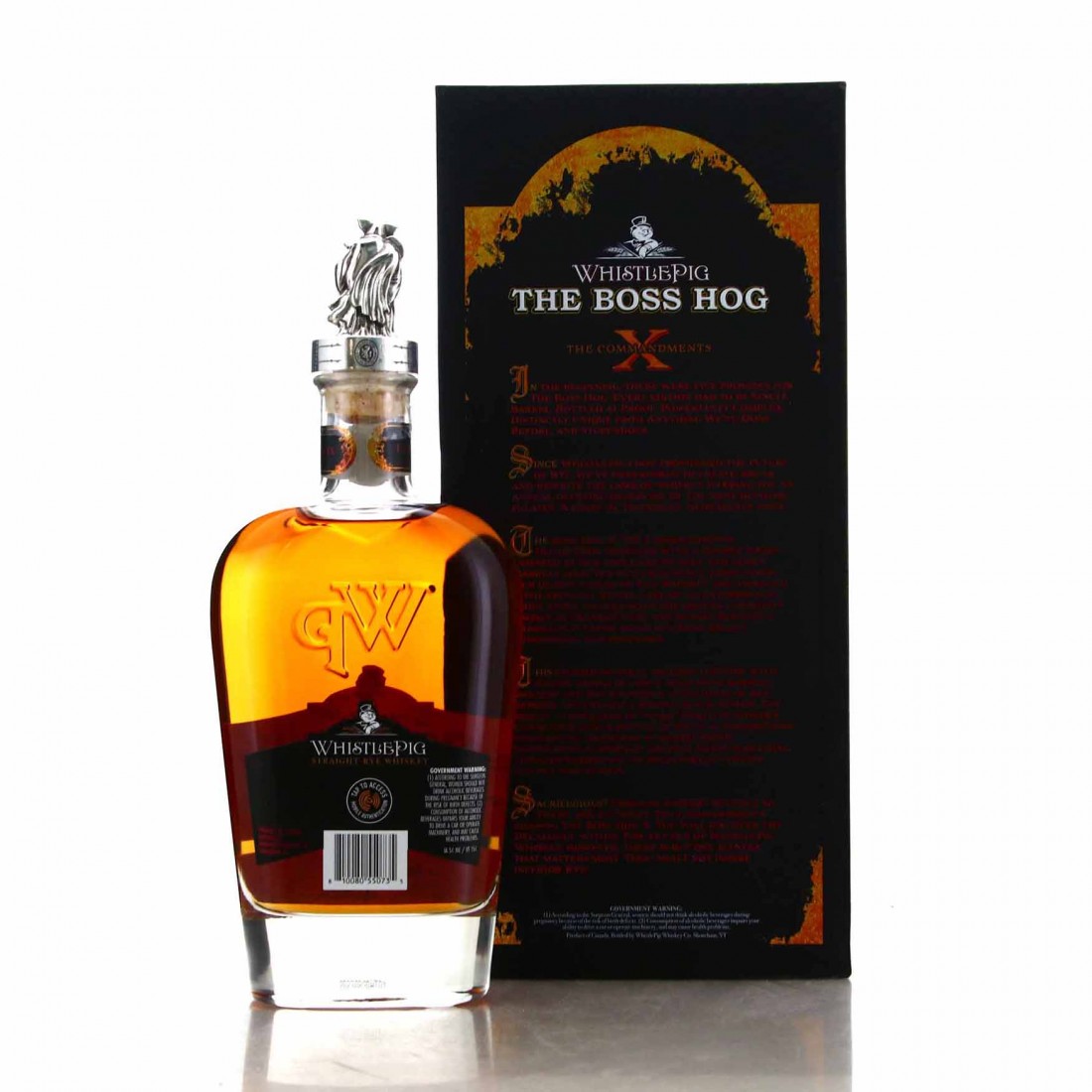 Whistlepig Single Barrel Rye #82 / The Boss Hog 10th Edition | Whisky ...