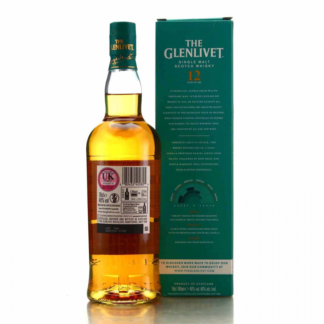 Glenlivet 12 Year Old Double Oak | Whisky Auctioneer