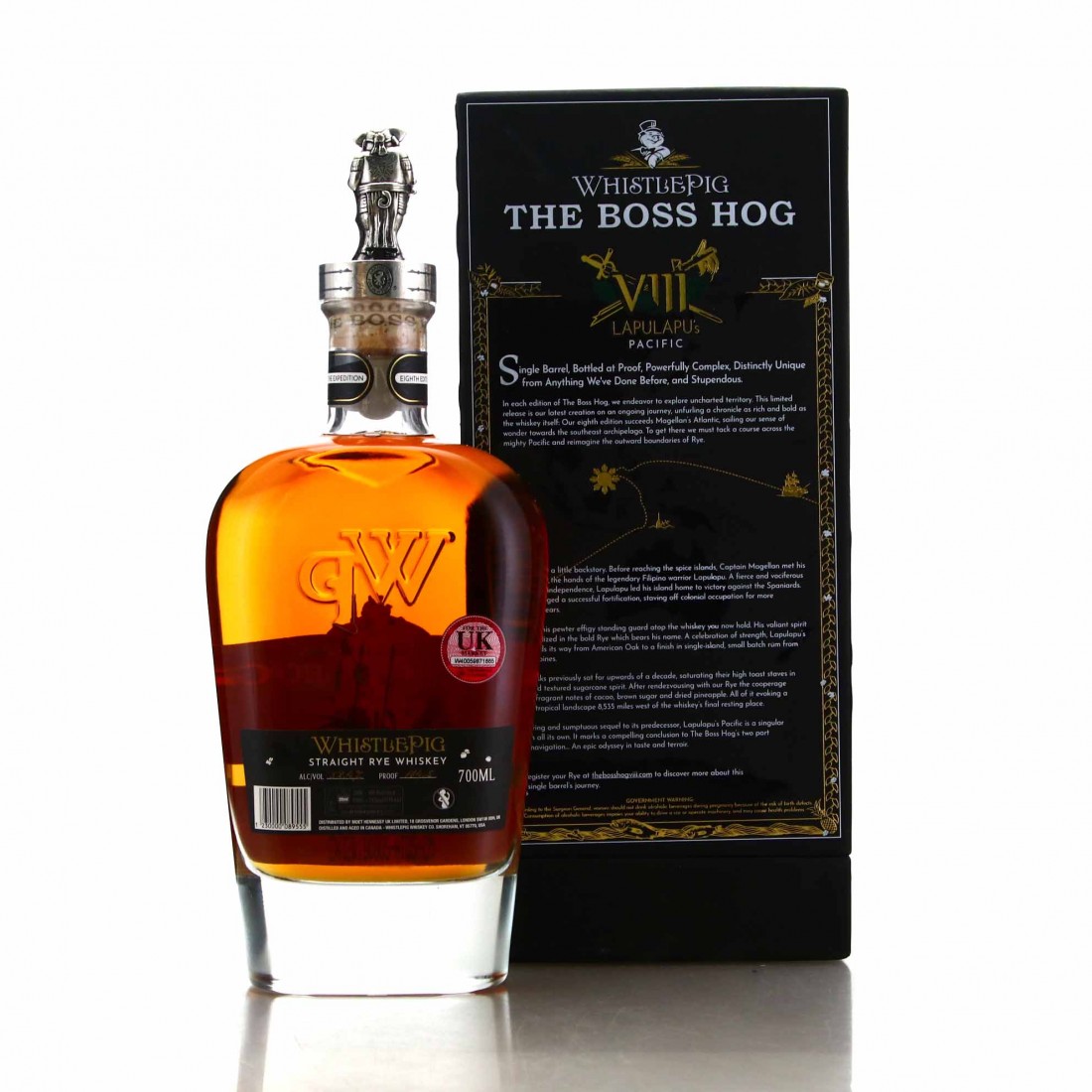 Whistlepig Single Rum Barrel Finish Rye #51 / The Boss Hog 8th Edition ...