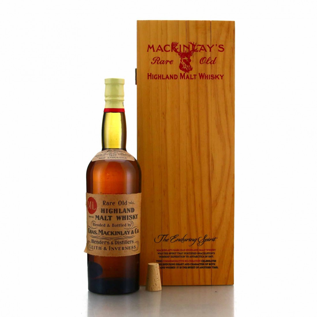 Mackinlay's Shackleton Replica 1st Edition | Whisky Auctioneer