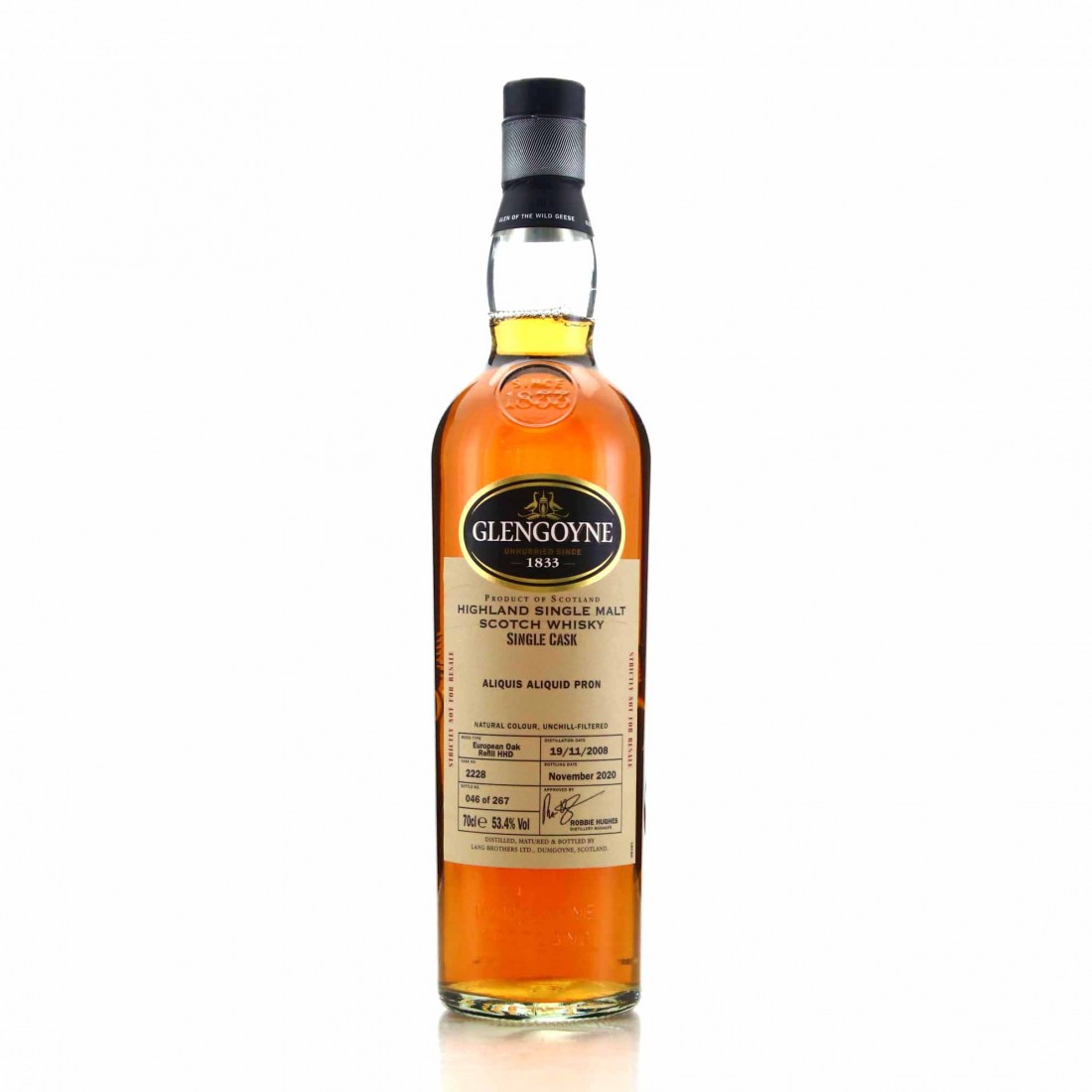 Glengoyne 2008 Single Cask #2228 / Alquis Aliquid Pron | Whisky Auctioneer