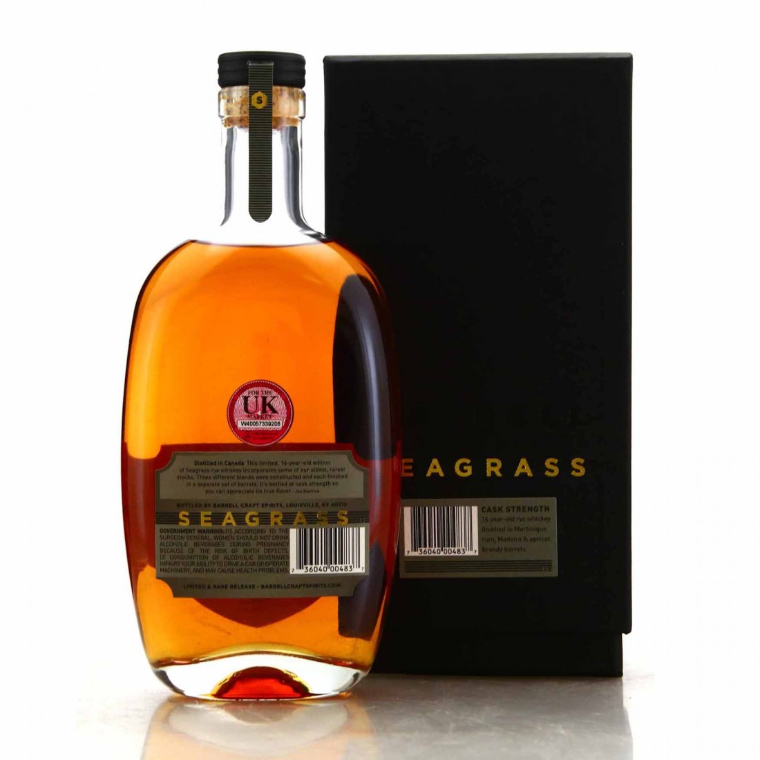 Barrell Craft Spirits 16 Year Old Seagrass Rye | Whisky Auctioneer