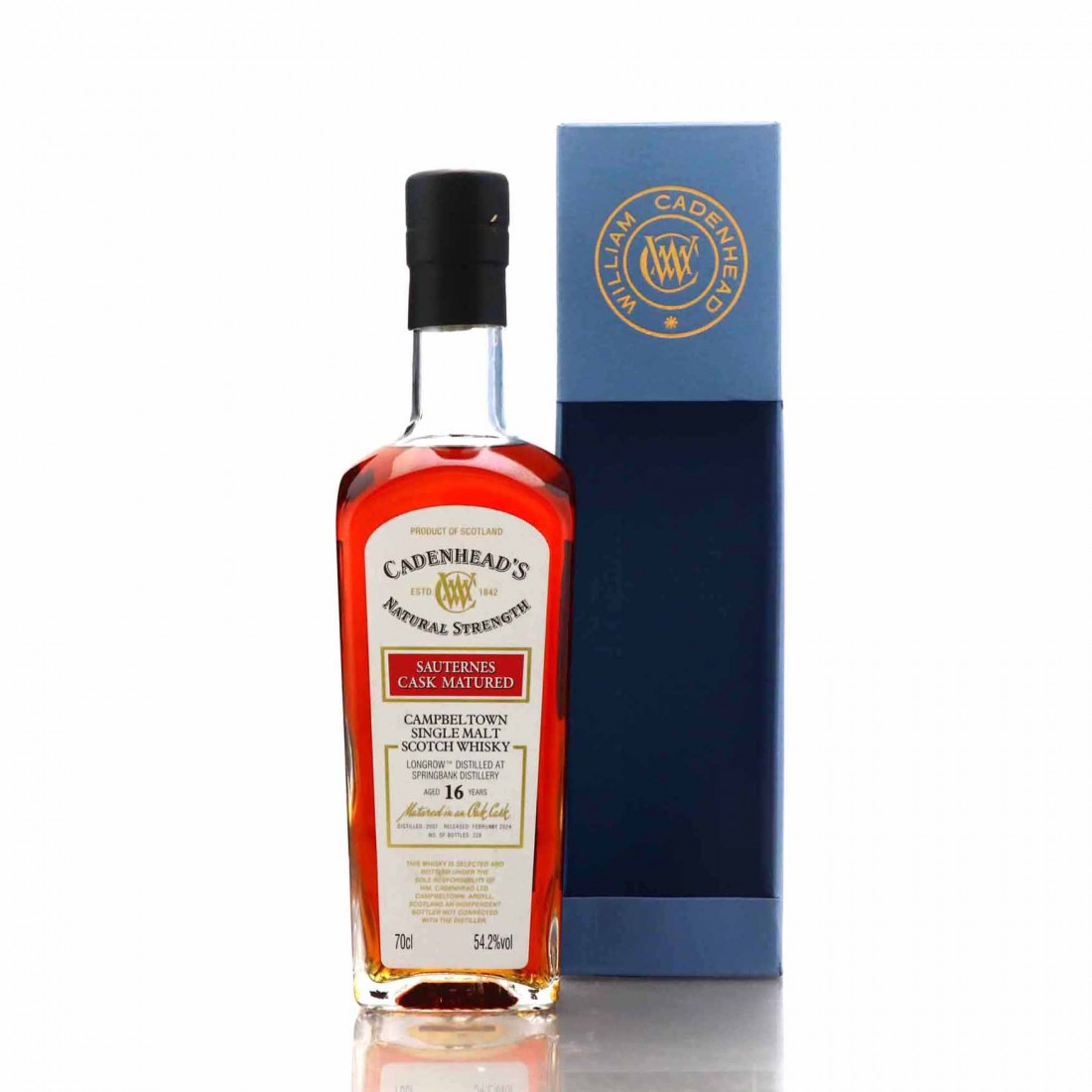 Longrow 2007 Cadenhead's 16 Year Old Sauternes Cask | Whisky Auctioneer