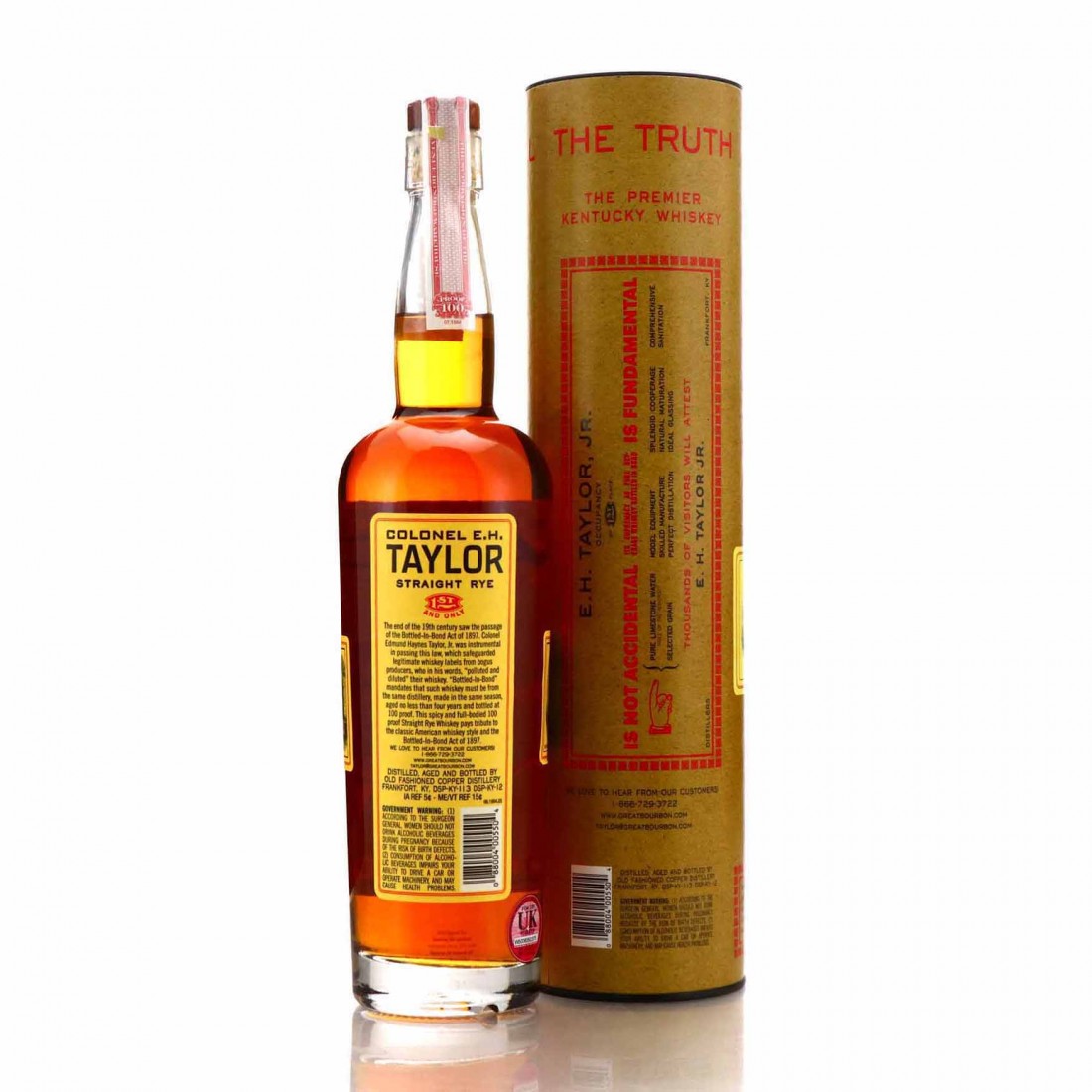 Colonel E.H. Taylor Straight Rye 2020 | Whisky Auctioneer