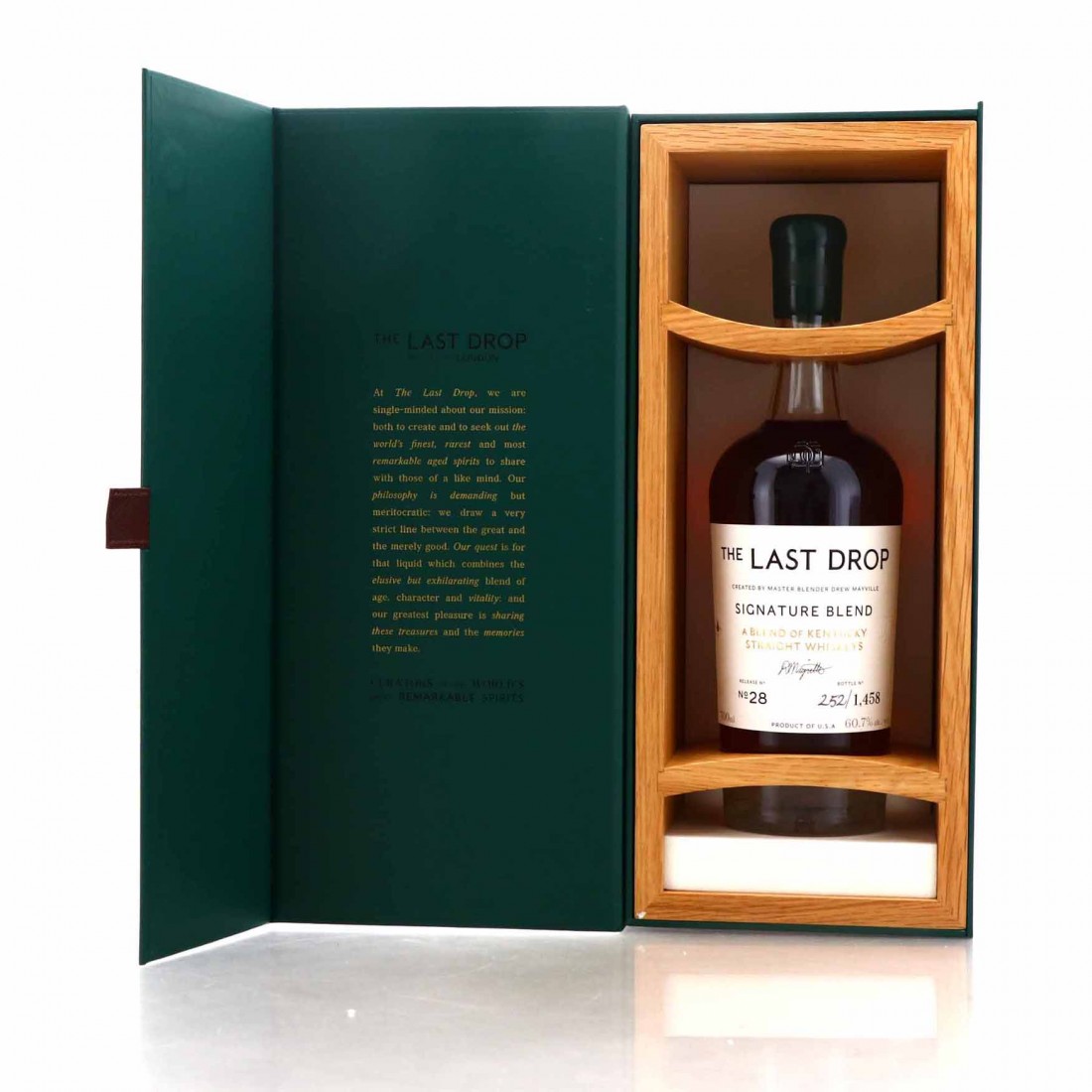 The Last Drop Signature Blend Kentucky Straight Whiskey | Whisky Auctioneer