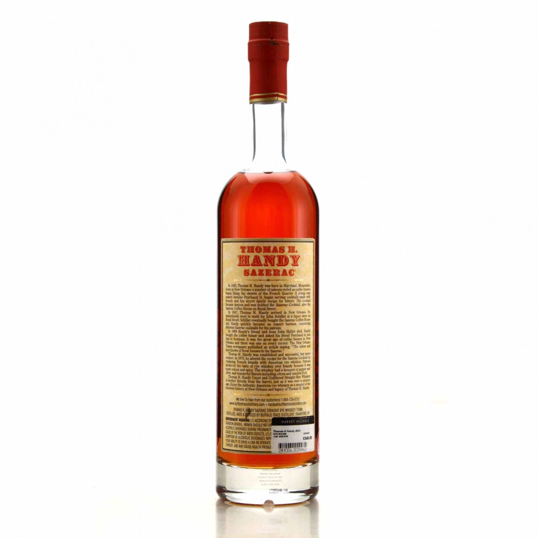 Thomas H Handy Sazerac Rye 2023 Release | Whisky Auctioneer
