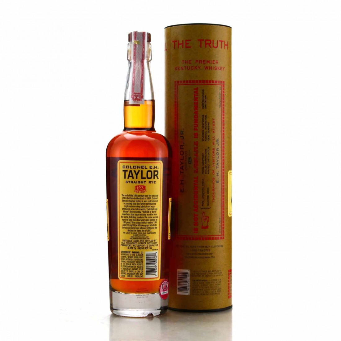 Colonel E.H. Taylor Straight Rye | Whisky Auctioneer