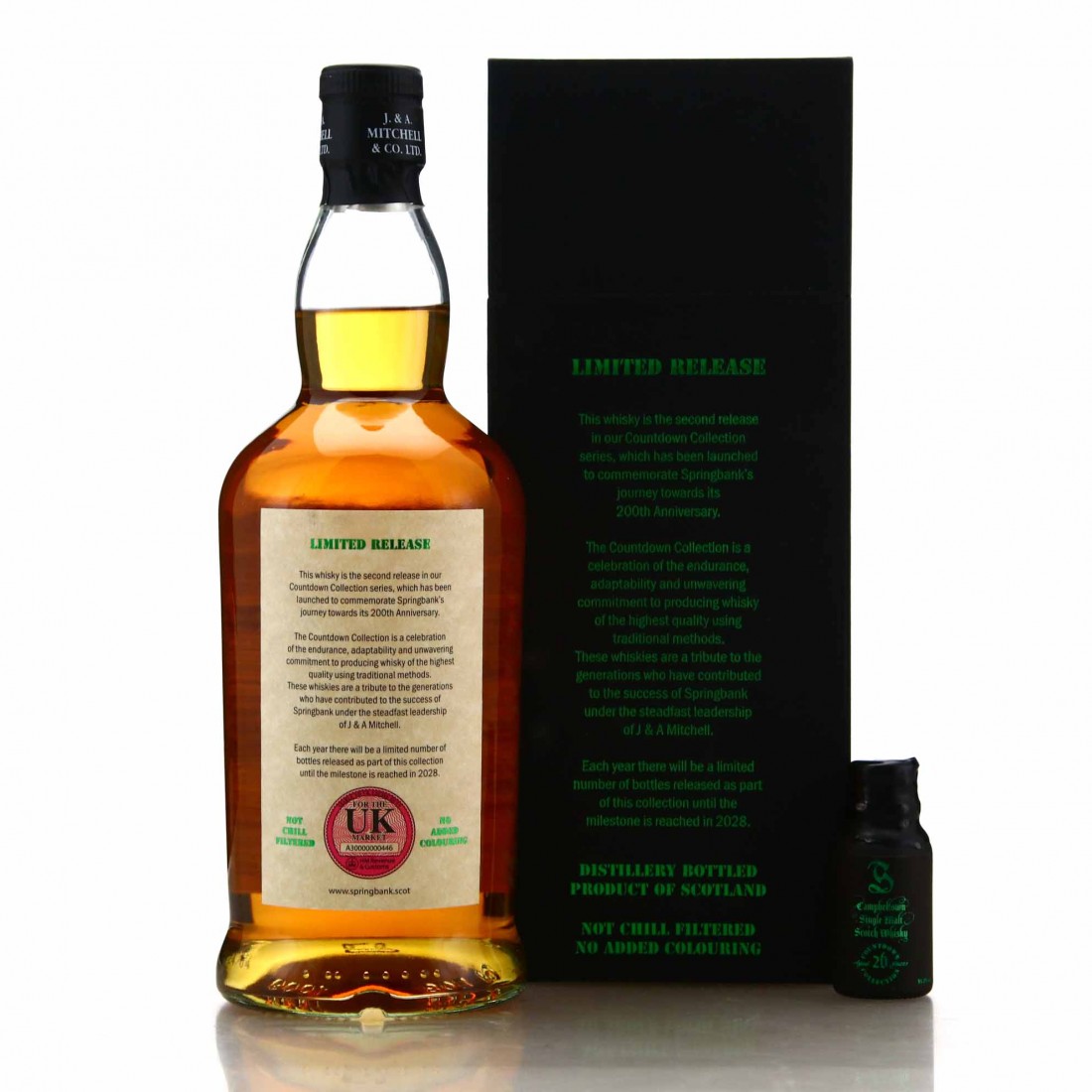 Springbank 26 Year Old Countdown Collection | Whisky Auctioneer