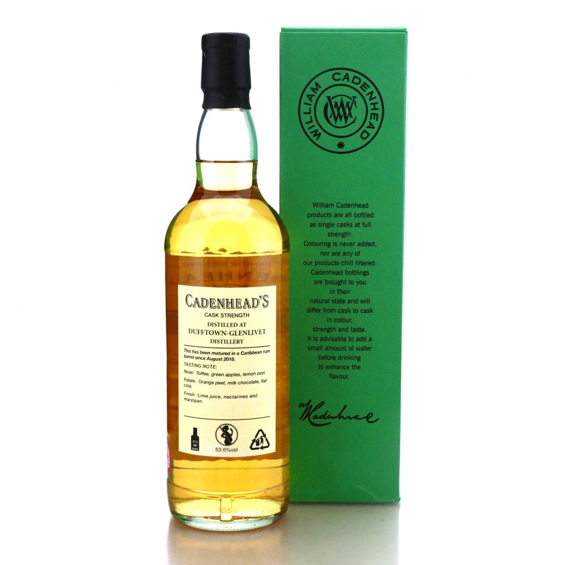 Dufftown 2007 Cadenhead's 12 Year Old Rum Cask | Whisky Auctioneer