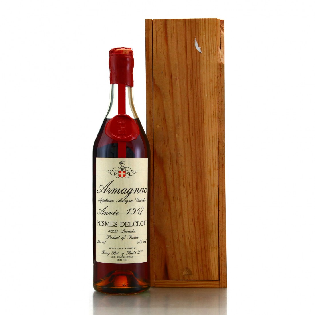 Nismes-Delclou 1947 Armagnac / Berry Brother's & Rudd | Whisky Auctioneer