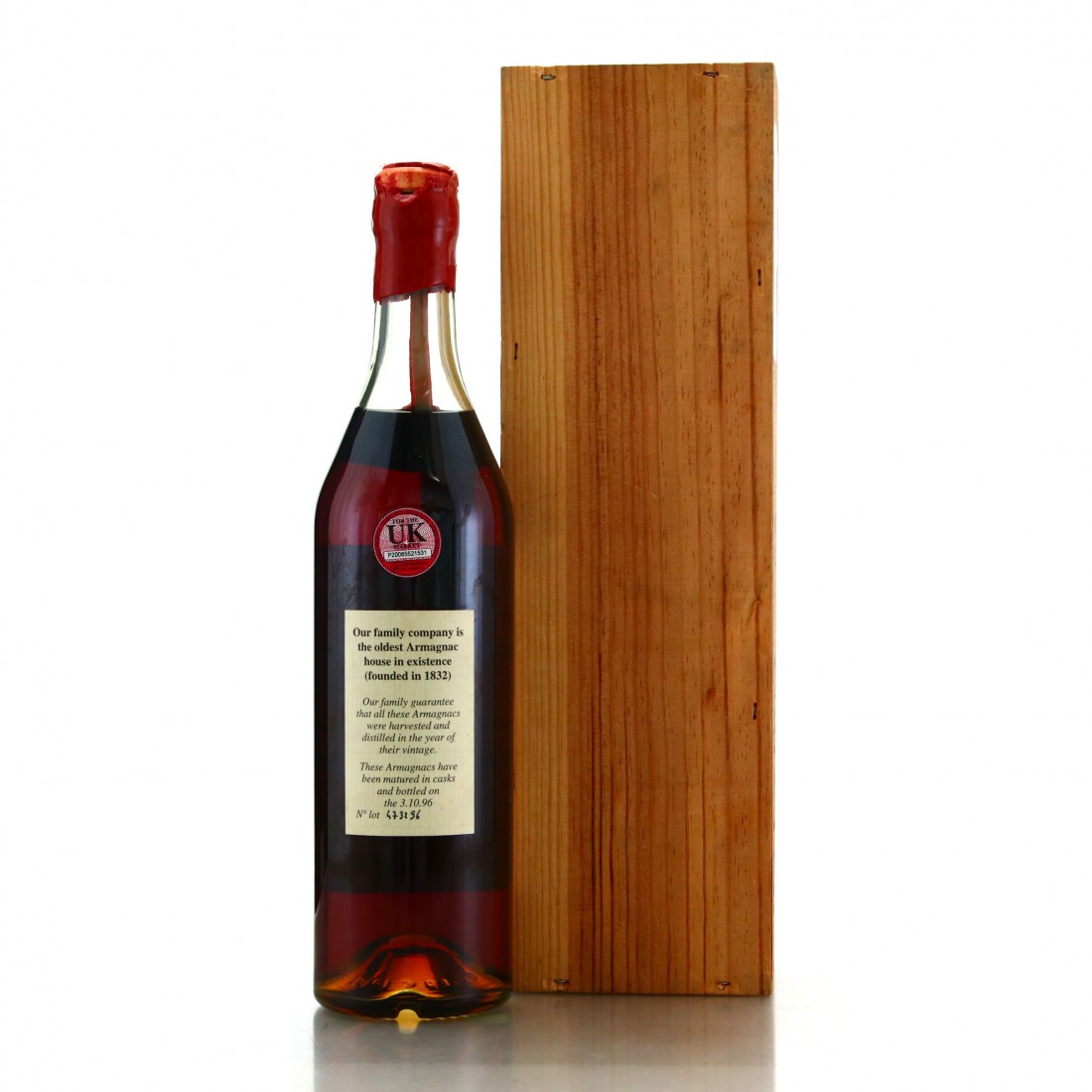 Nismes-Delclou 1947 Armagnac / Berry Brother's & Rudd | Whisky Auctioneer