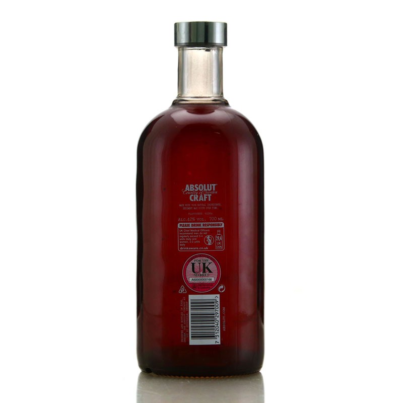 Absolut Craft Vodka by Nick Strangeway / Bitter Cherry | Whisky Auctioneer