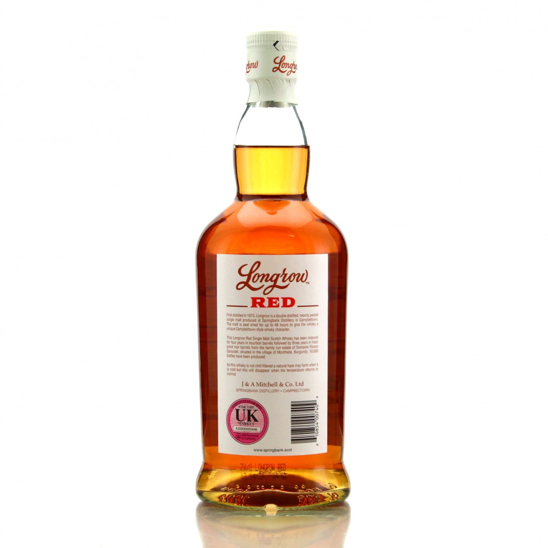 Longrow Red 7 Year Old Pinot Noir | Whisky Auctioneer