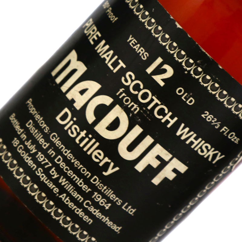 Macduff 1964 Cadenhead's 12 Year Old | Whisky Auctioneer