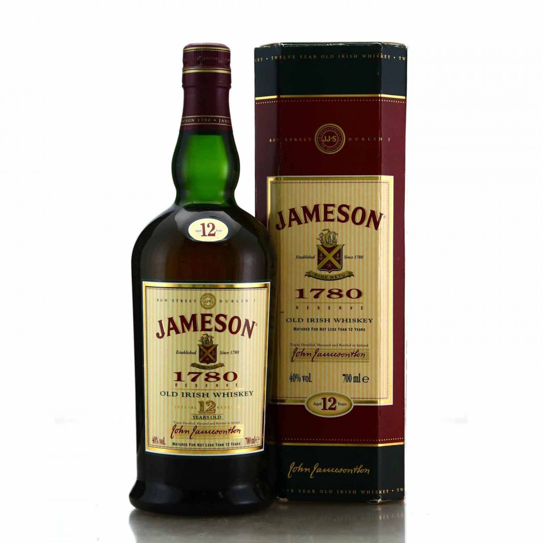 Jameson '1780' 12 Year Old 1990s | Whisky Auctioneer