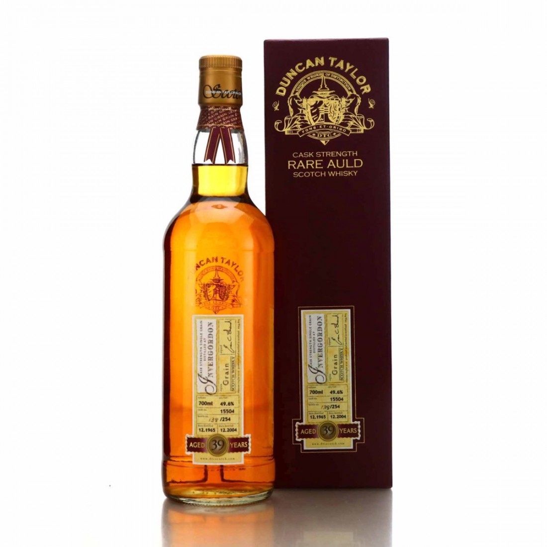 Invergordon 1965 Duncan Taylor 39 Year Old | Whisky Auctioneer Invergordon 1965 Duncan Taylor 39 Year Old | Whisky Auctioneer