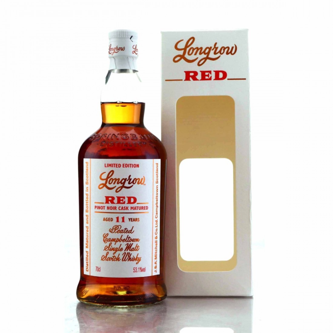 Longrow Red 11 Year Old Pinot Noir | Whisky Auctioneer