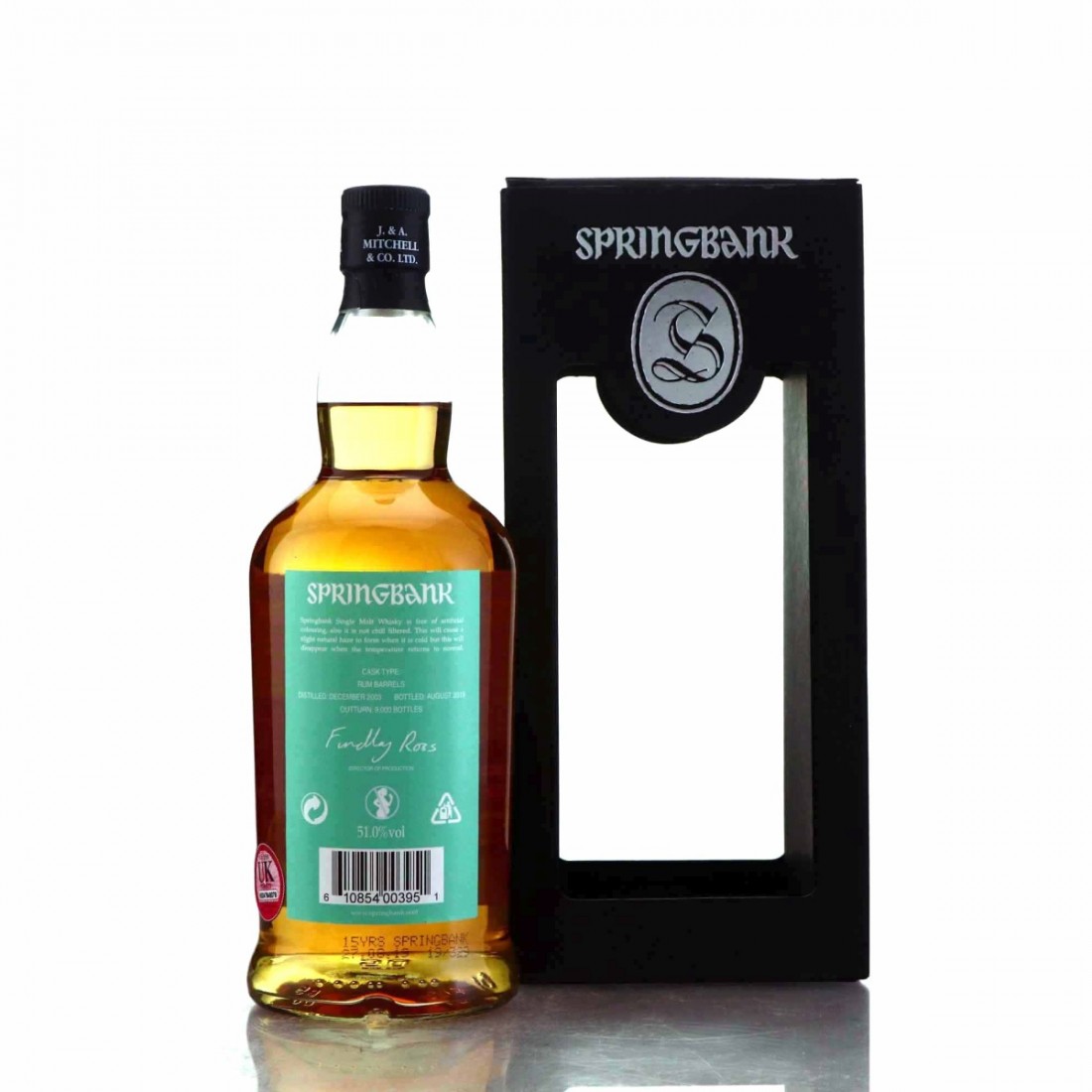 Springbank 2003 Rum Wood 15 Year Old | Whisky Auctioneer