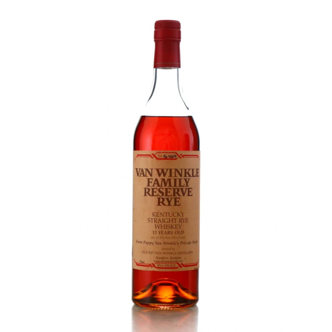 Van Winkle 13 Year Old Family Reserve Rye 2005 | Whisky Auctioneer