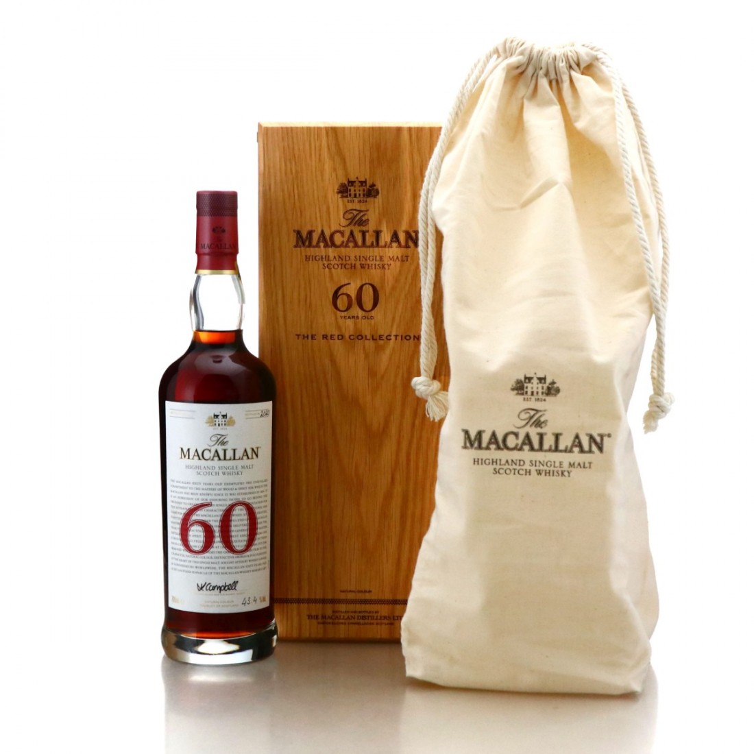 Macallan 60 Year Old The Red Collection | Whisky Auctioneer