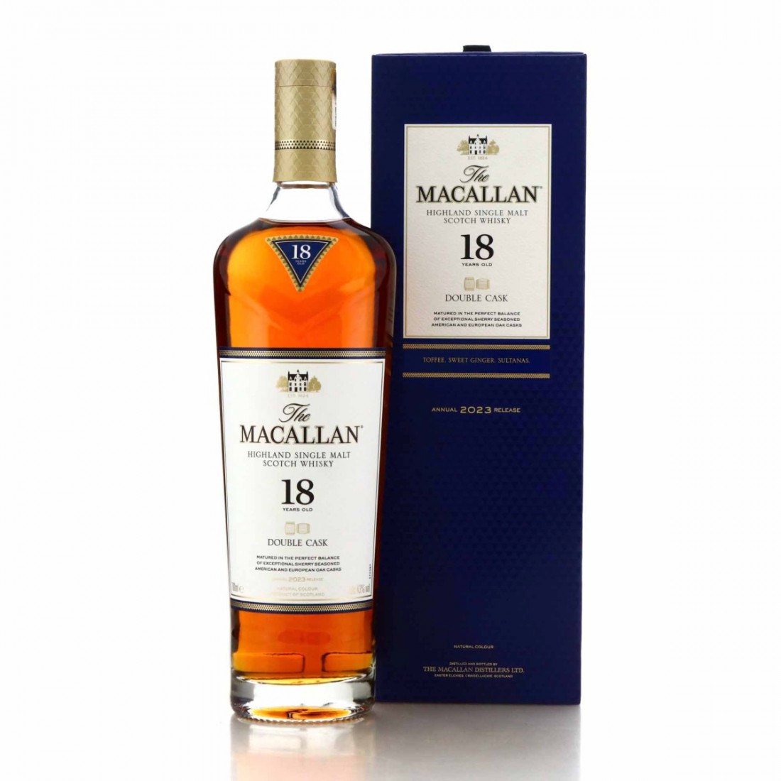 Macallan 18 Year Old Double Cask 2023 Release | Whisky Auctioneer