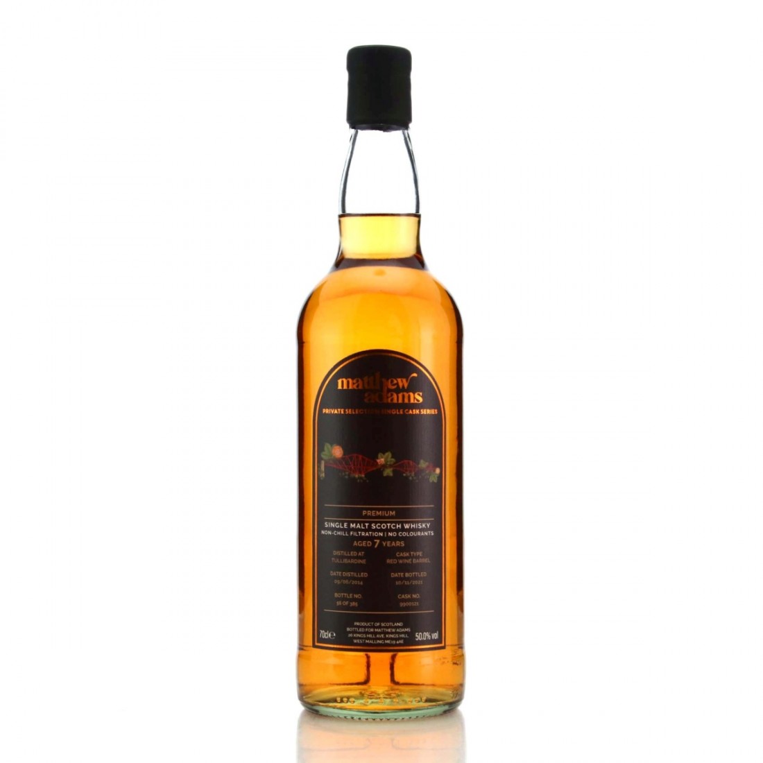 Tullibardine 2014 Matthew Adams 7 Year Old | Whisky Auctioneer