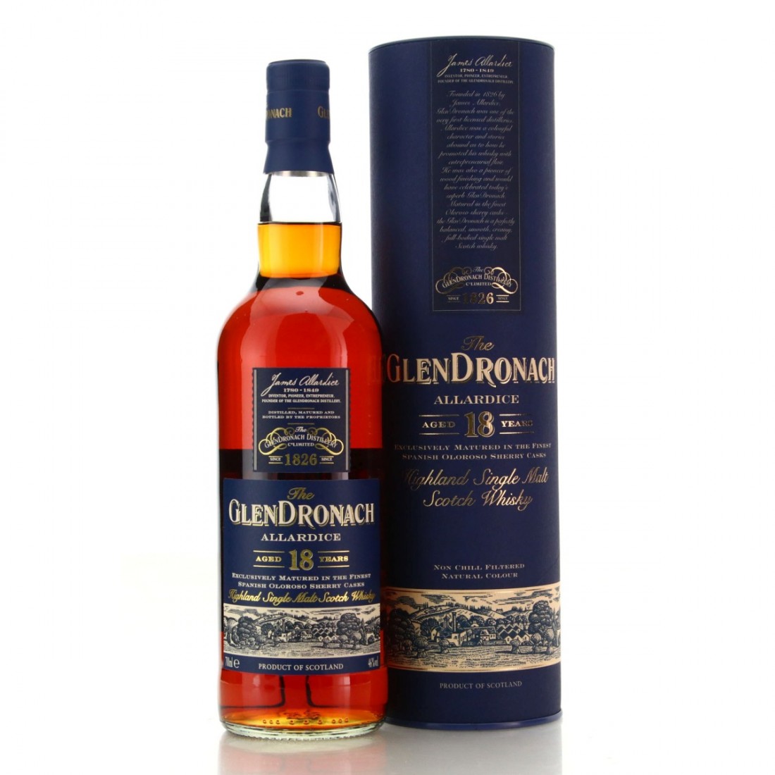Glendronach 18 Year Old Allardice 2018 Release | Whisky Auctioneer