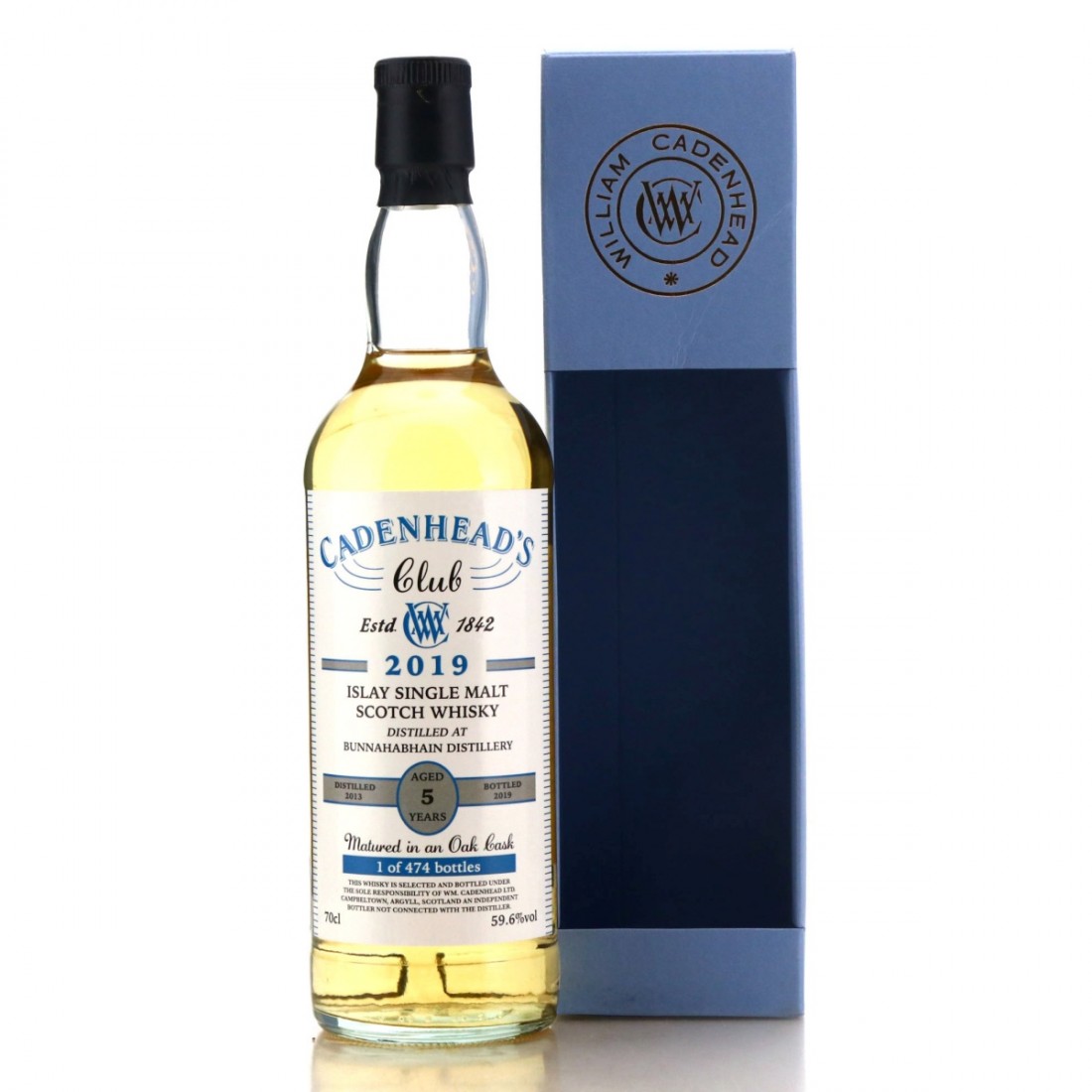 Bunnahabhain 2013 Cadenhead's Club 5 Year Old | Whisky Auctioneer