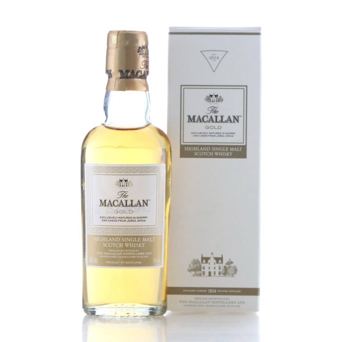 Macallan Gold Miniature | Whisky Auctioneer