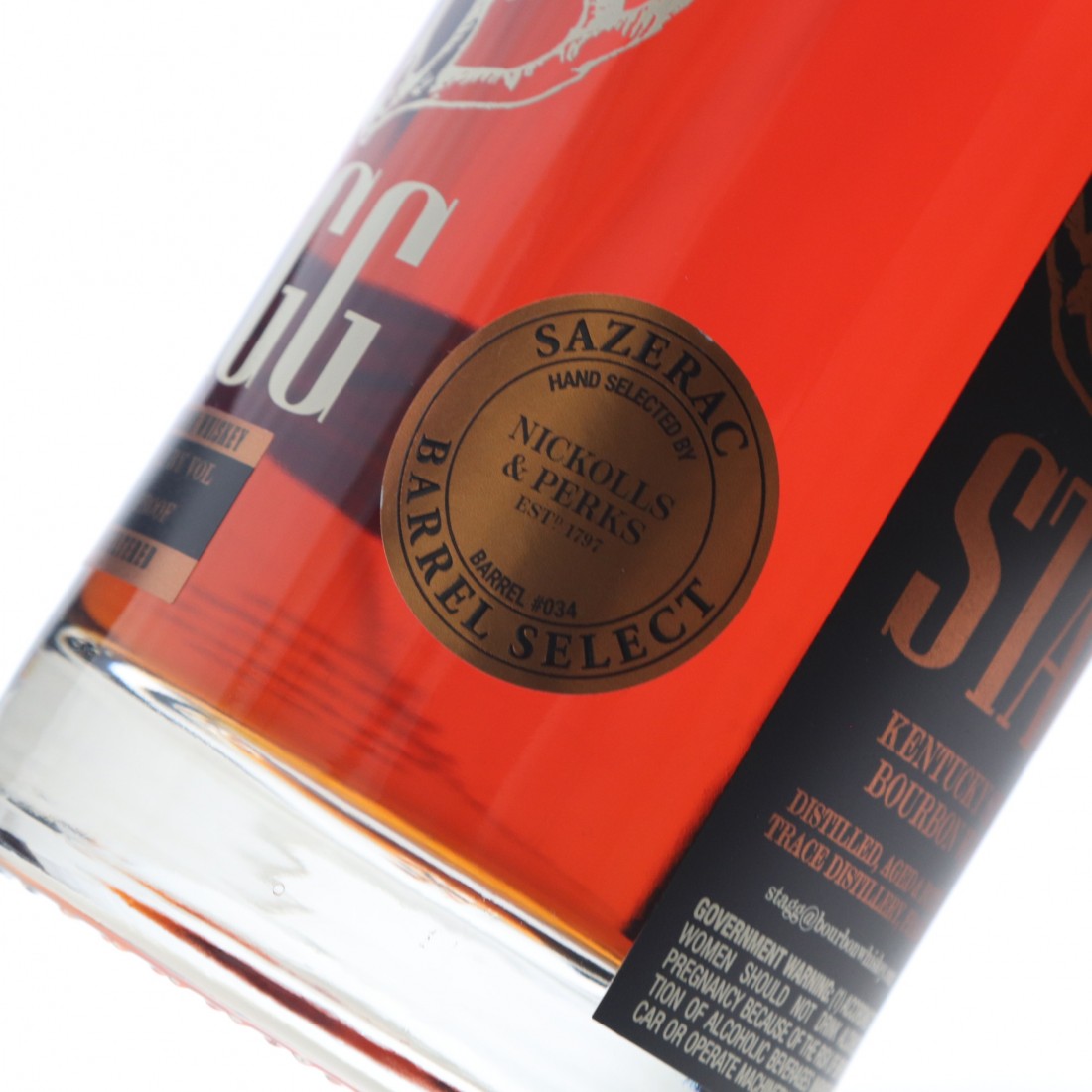 Stagg Single Barrel Select #34 / Nickolls & Perks | Whisky Auctioneer