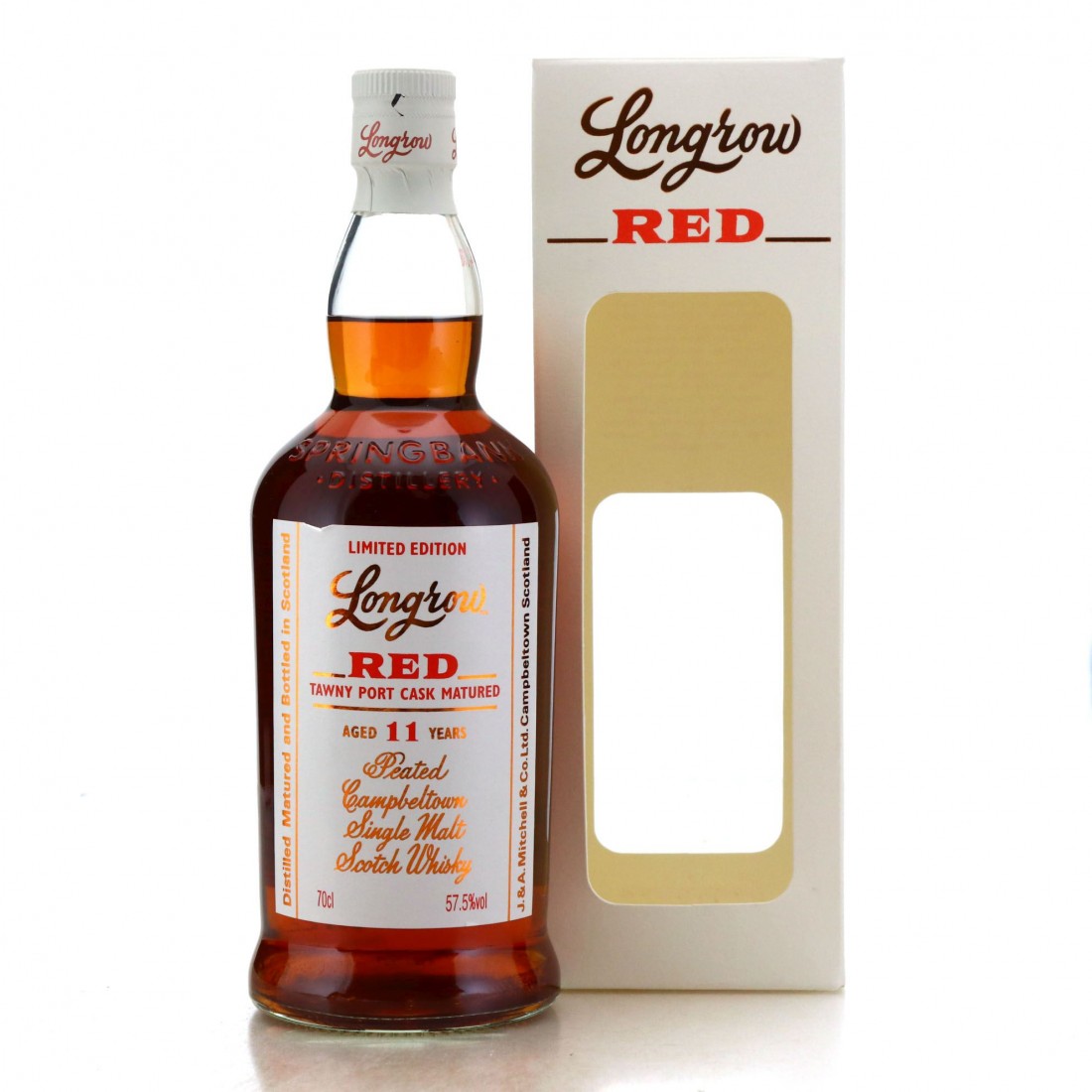 Longrow Red 11 Year Old Tawny Port | Whisky Auctioneer