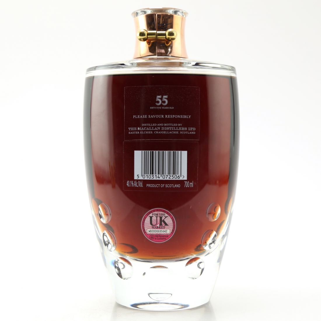 Macallan 55 Year Old Lalique Six Pillars Collection | Whisky Auctioneer