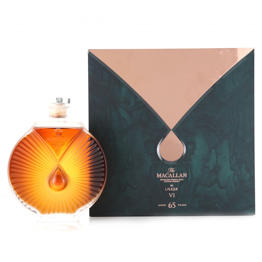 Macallan 65 Year Old Lalique Six Pillars Collection | Whisky Auctioneer