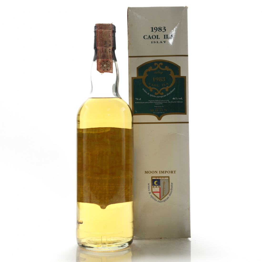 Caol Ila 1983 Moon Import / Crest Label | Whisky Auctioneer