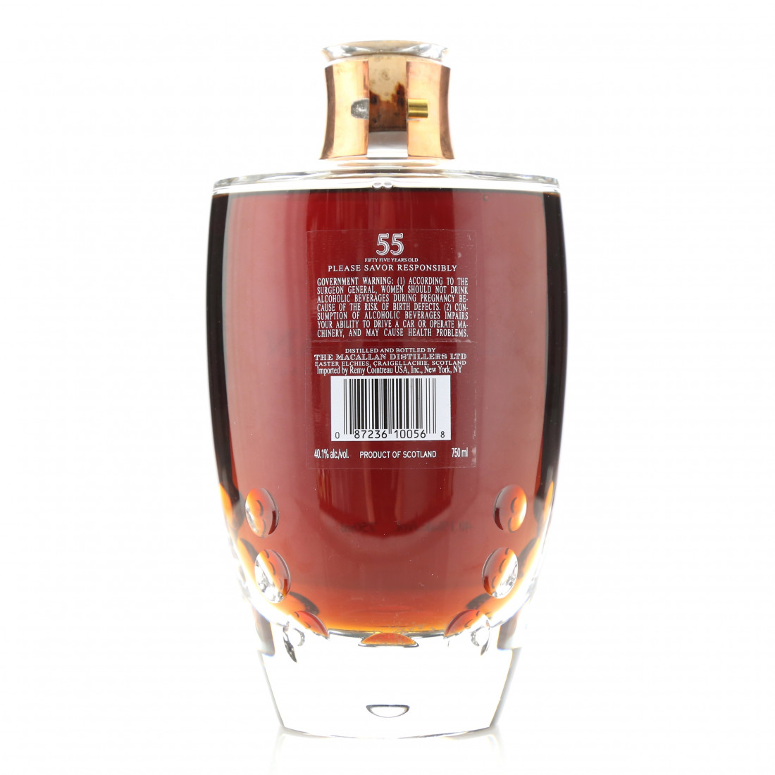 Macallan 55 Year Old Lalique Six Pillars Collection 75cl / US Import ...